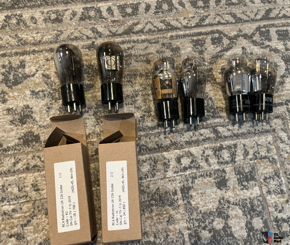 Type 26 tubes lot of 4 pairs For Sale - Canuck Audio Mart