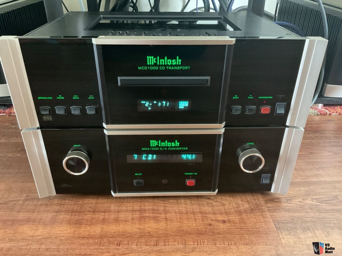 McIntosh mcd-1000 + mda-1000 MINT Condition Photo #5209774 - US Audio Mart