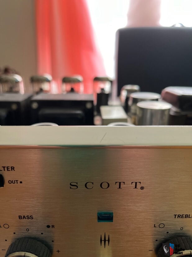 HH Scott 233 integrated tube amp recapped, choke installed, CE ENG can ...