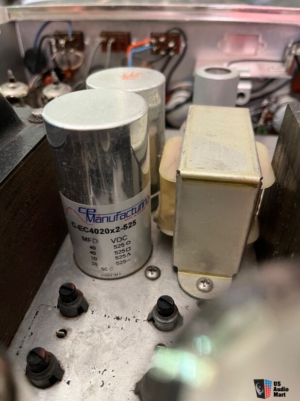 HH Scott 233 integrated tube amp recapped, choke installed, CE ENG can ...
