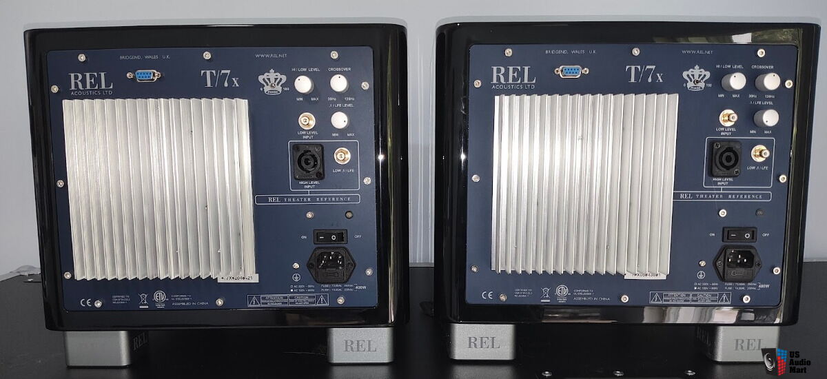 REL T/7X Subwoofer (pair) Photo #5211325 - US Audio Mart