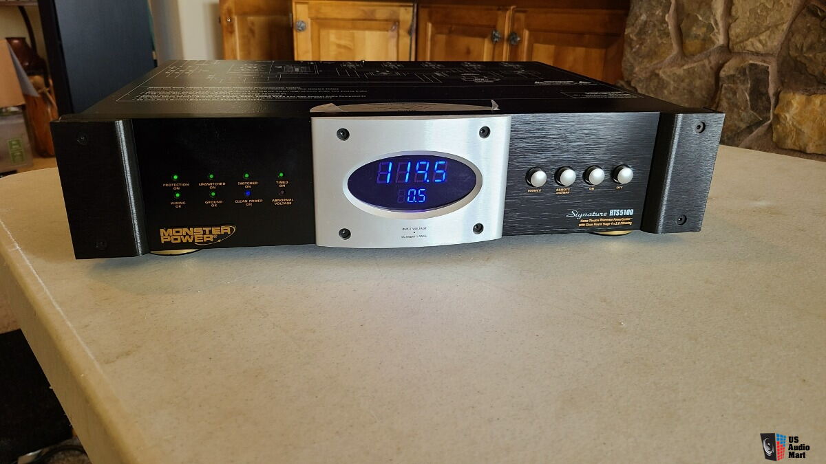 MONSTER POWER HTS5100 mkii Signature Edition power center MINT Photo ...