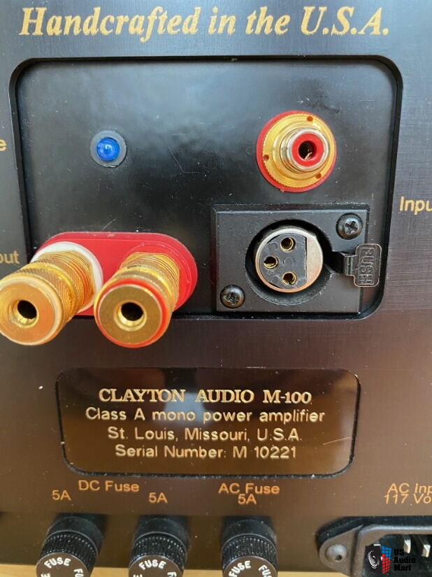 Clayton Audio M-100 / Class A monoblocks
