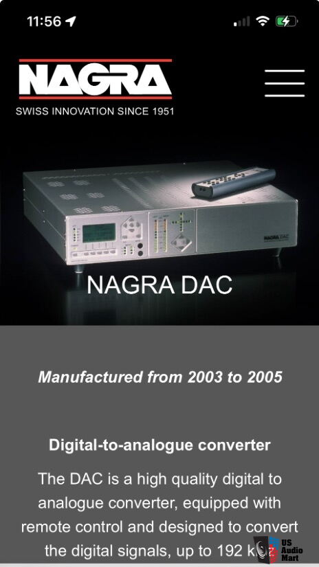 Nagra Dac and preamp remote Photo #5212195 - UK Audio Mart