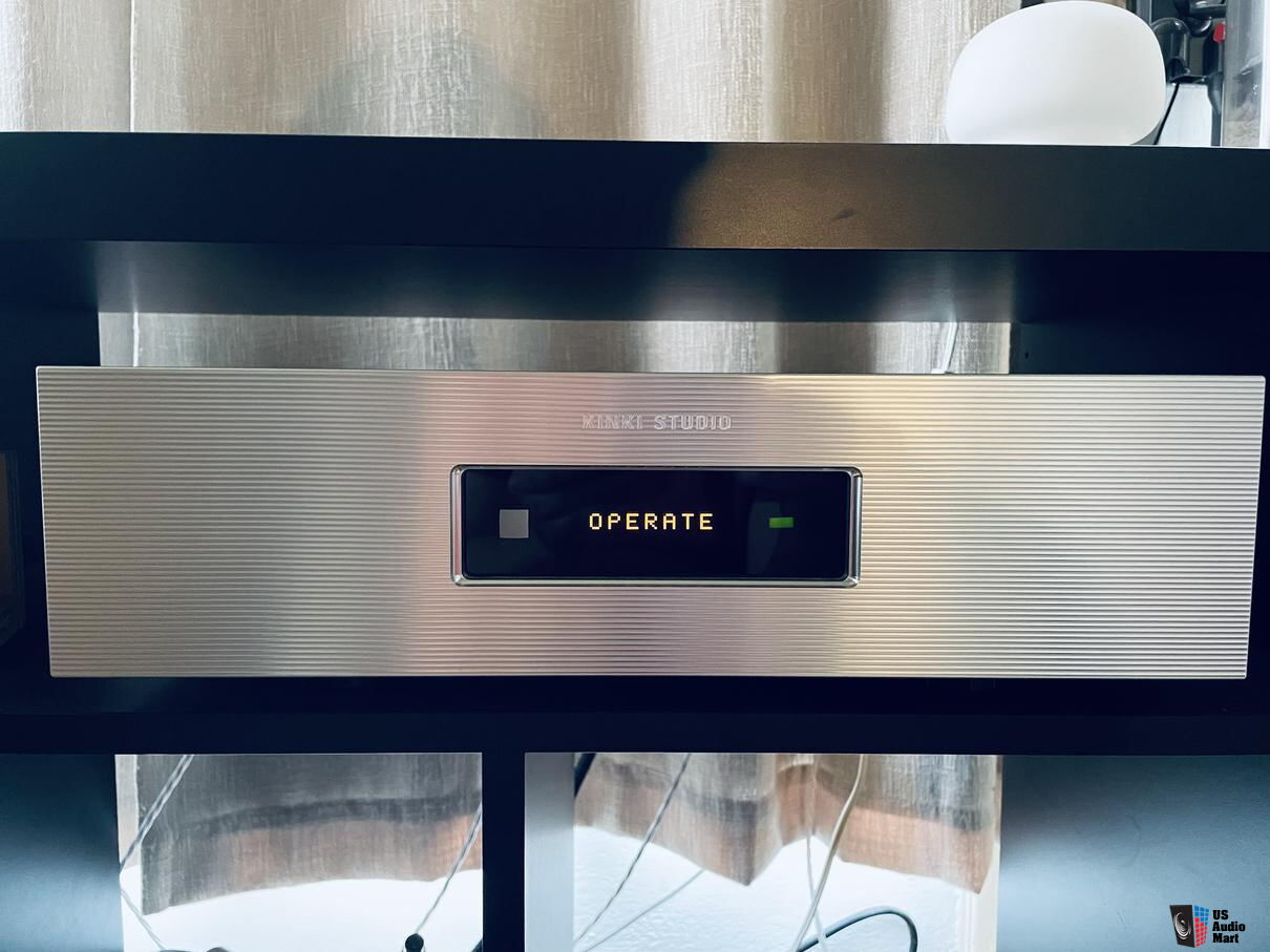 Kinki Studio EX-M7 Stereo Power Amp - Excellent Condition (Silver ...