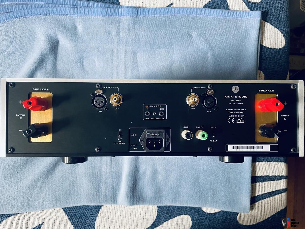 Kinki Studio EX-M7 Stereo Power Amp - Excellent Condition (Silver ...