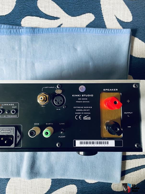 Kinki Studio EX-M7 Stereo Power Amp - Excellent Condition (Silver ...
