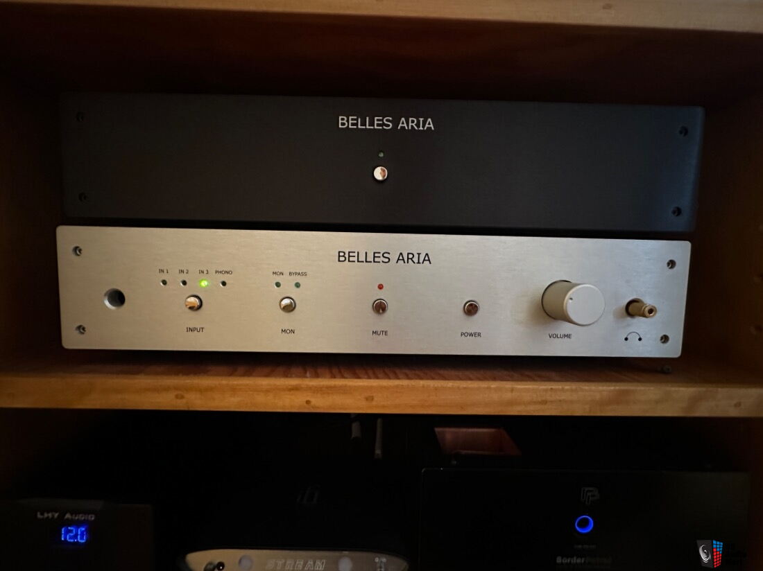 Belles Aria - preamp and power amp combo Photo #5213936 - US Audio Mart