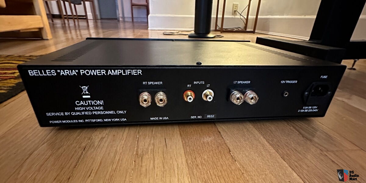 Belles Aria - preamp and power amp combo Photo #5213936 - US Audio Mart