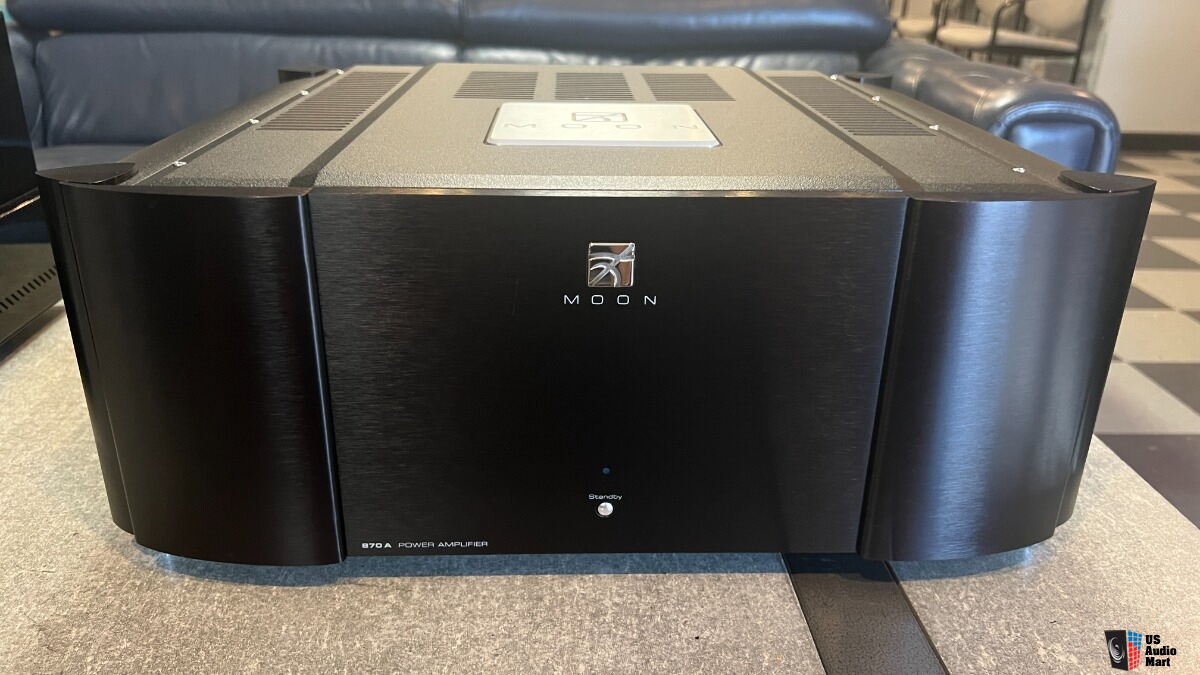 Simaudio Moon 870A Amplifier-Black For Sale - UK Audio Mart