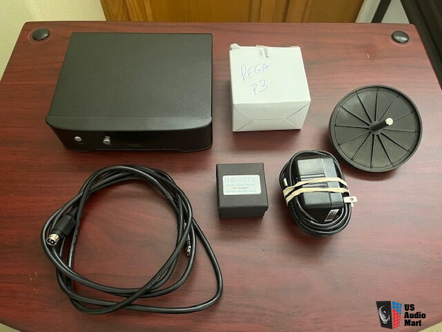 Rega Planar P3 white turntable w/ Sumiko Blackbird cartridge plus ...