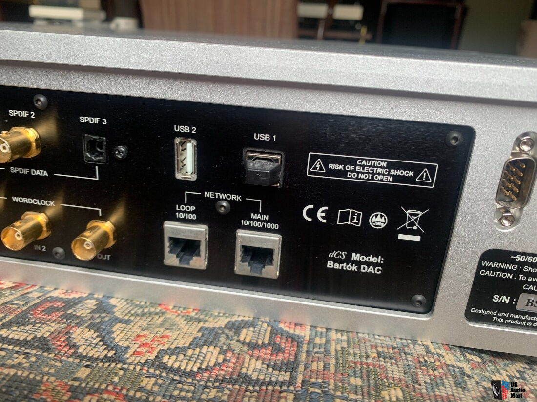 DCS Bartok DAC silver 2.0 (not APEX, no headphone) Photo #5217252 - US ...