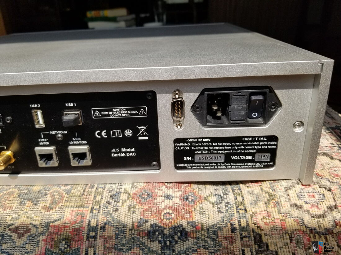 DCS Bartok DAC silver 2.0 (not APEX, no headphone) Photo #5217252 - US ...