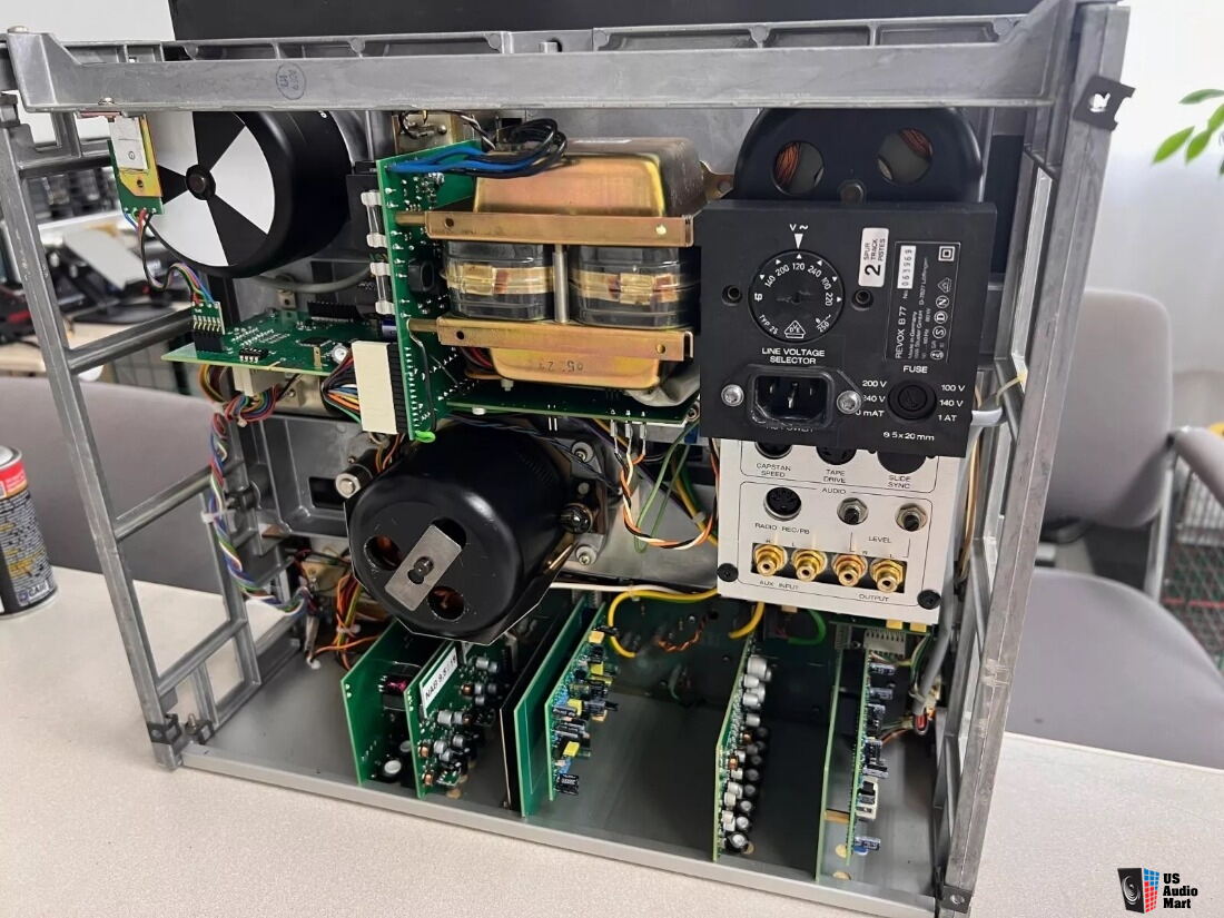 Revox B77 NAB High Speed 7.5/15 IPS Reel to Reel 2 Track RESTORED Photo ...