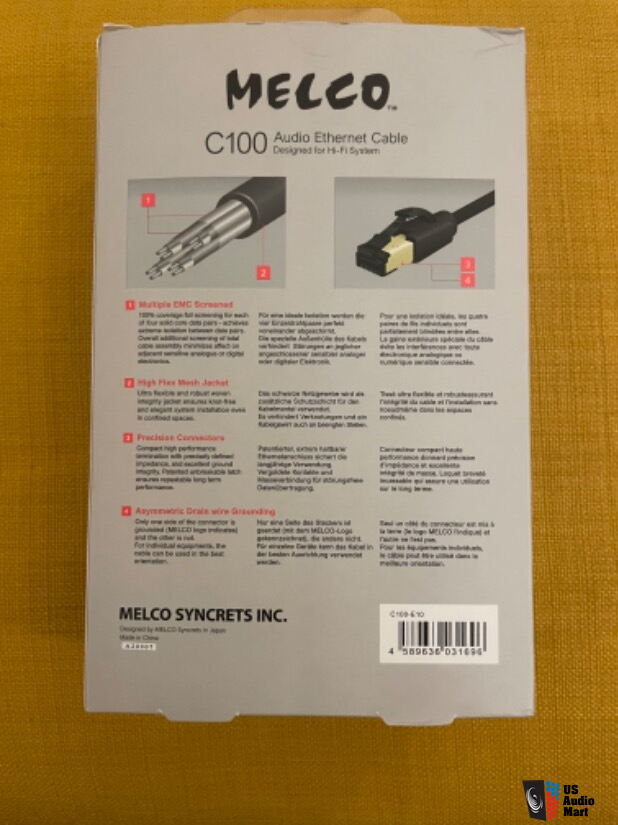 Melco C100 Ethernet Cable