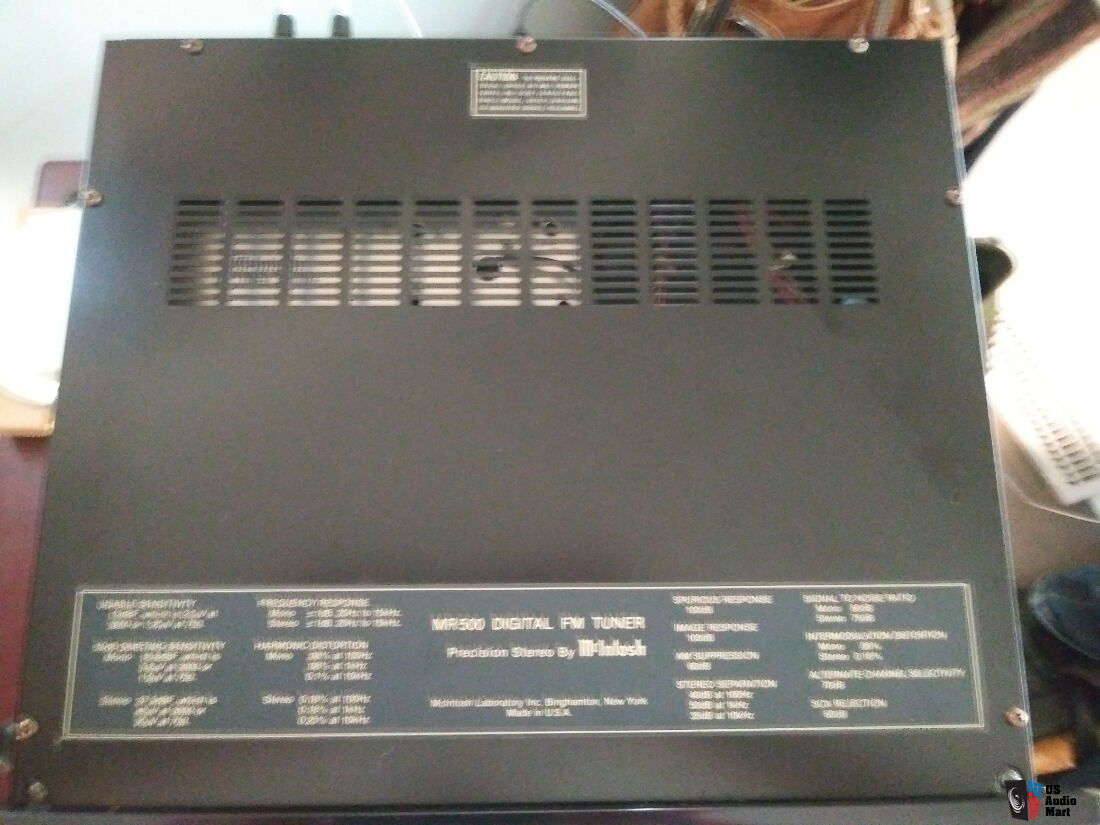 McIntosh MR500 FM Tuner * Chicago Local Pick Up Only Photo #5219298 ...