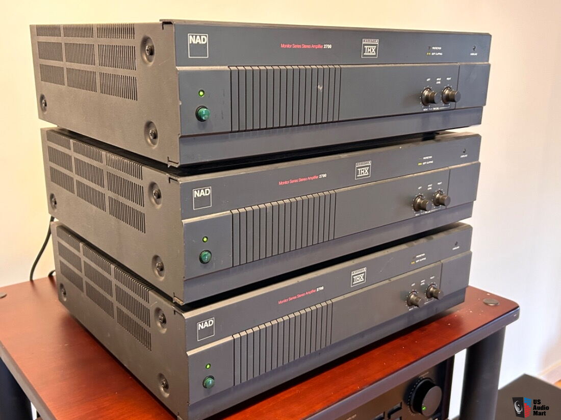 NAD Monitor Series 2700 Power Amplifier, Last of a Great Design! Price ...