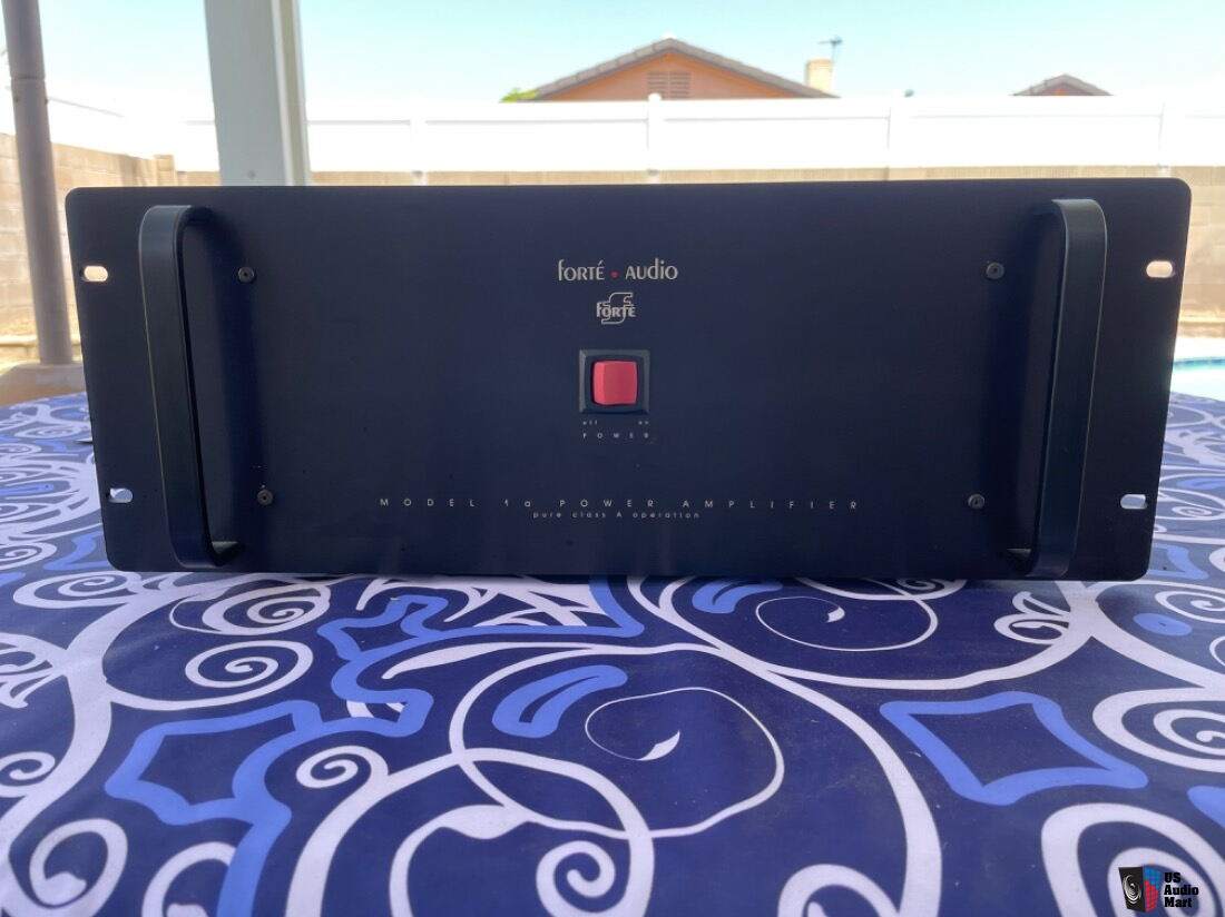 FORTE AUDIO Model 1A Power Amplifier (Class A - 50 w/ch - Completely ...