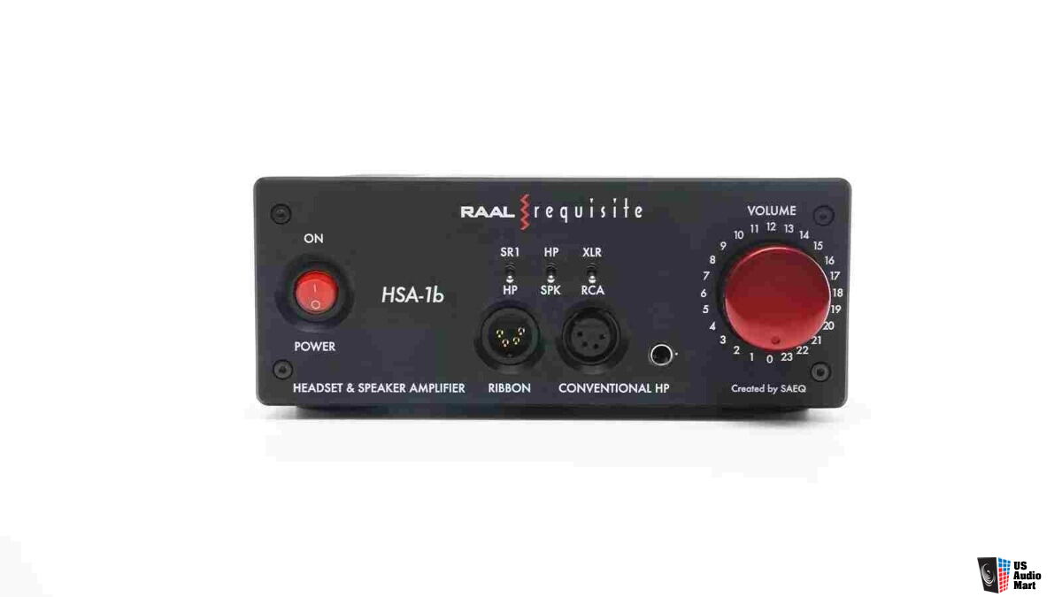 RAAL Requisite HSA-1b Audiophile Hi-Res Headphone Amplifier For Sale ...