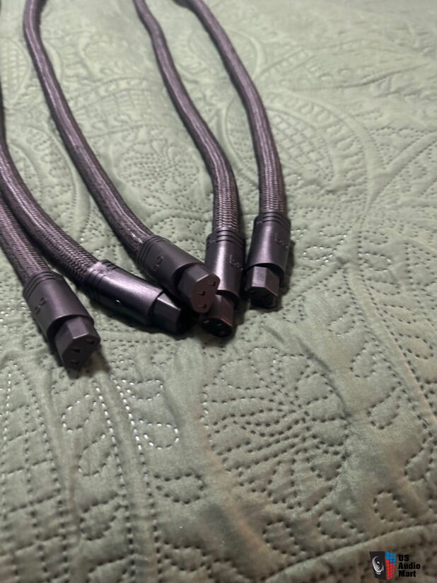 5- Audioquest Five Blizzard DBS Power Cords 1 Meter Power Cord Photo ...