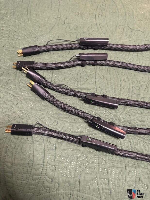 5- Audioquest Five Blizzard DBS Power Cords 1 Meter Power Cord Photo ...