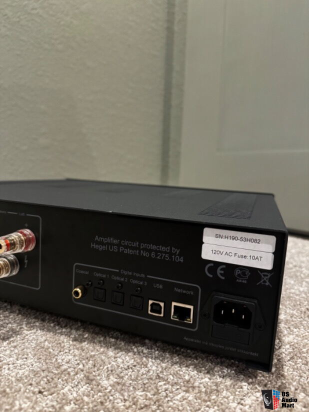 Hegel H190 Integrated Amplifier Photo #5224332 - US Audio Mart