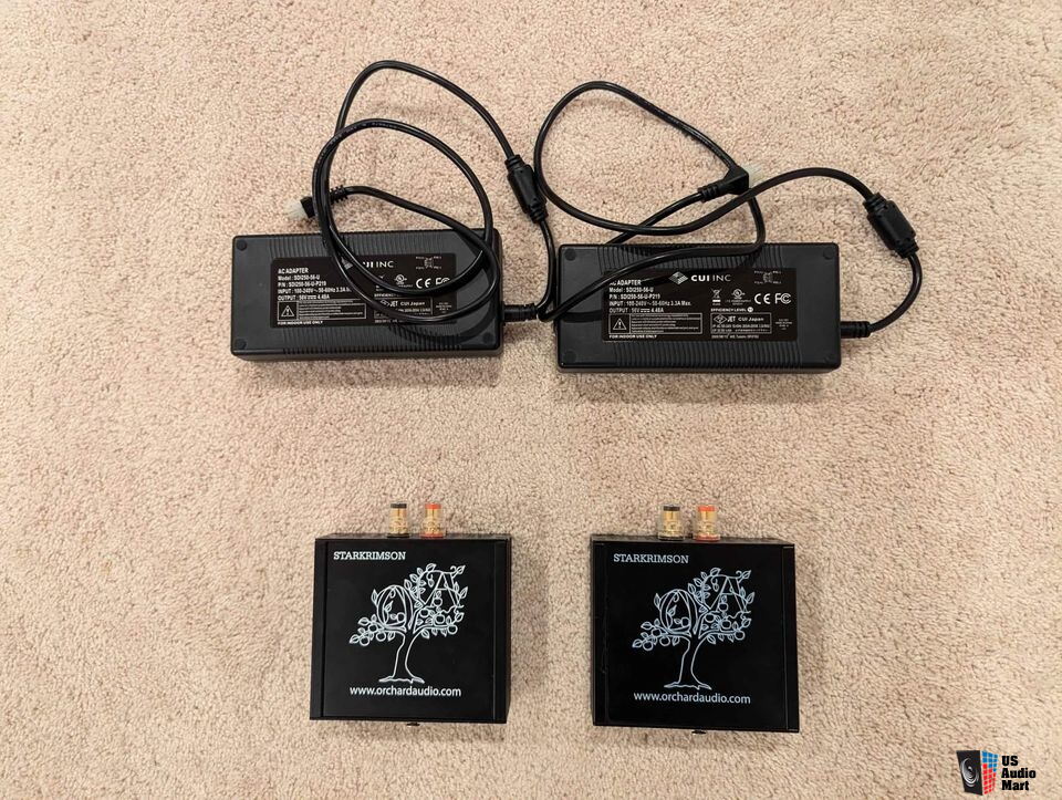 Orchard Audio Starkrimson GaN monoblock amplifiers Photo #5224696 - US ...