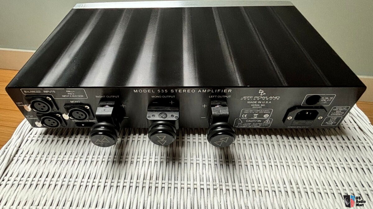 Jeff Rowland 535 Amp Photo #5225363 - US Audio Mart