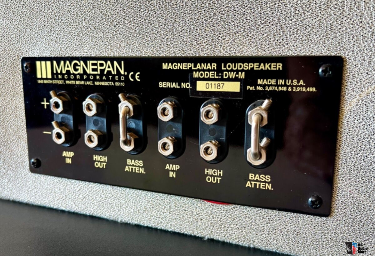 Magnepan DWM Bass Panel (Pair) - Reduced Price Photo #5226992 - US ...