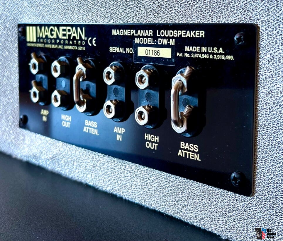 Magnepan DWM Bass Panel (Pair) - Reduced Price Photo #5226992 - US ...