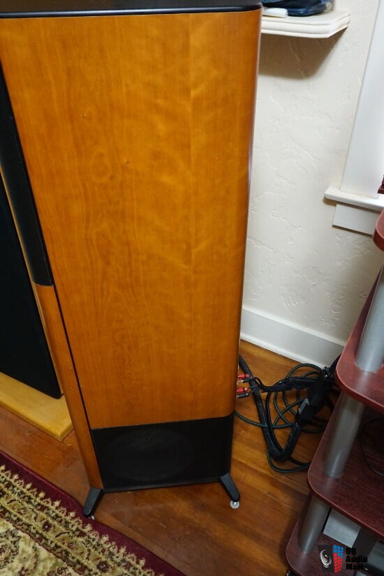 Rare & Beautiful Snell C7 Speakers in Natural Cherry Finish Photo ...