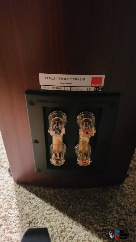 DALI Rubicon 8 Demo speaker pair in Rosso Veneer Photo #5228051 - US ...