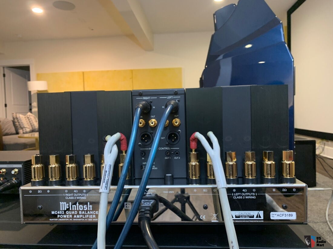 Beautiful and Pristine McIntosh MC-452 power amplifier. Virtually like ...