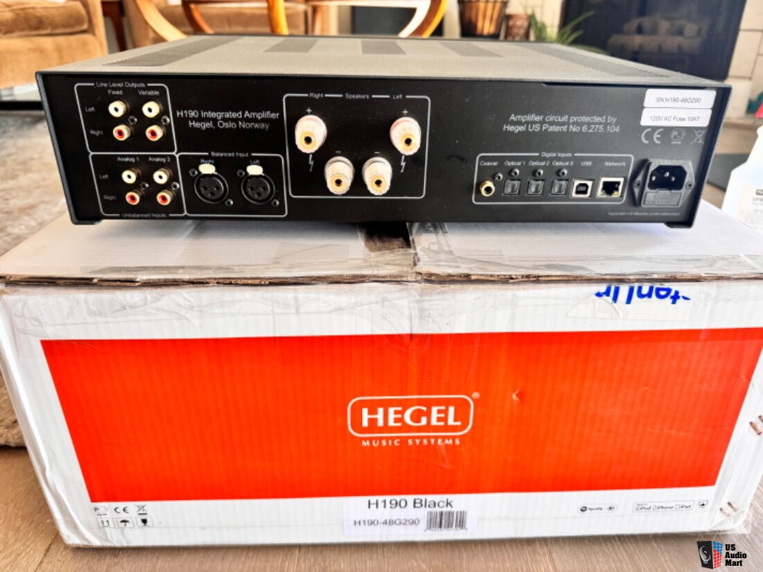 Hegel h190 integrated amp Photo #5228456 - US Audio Mart