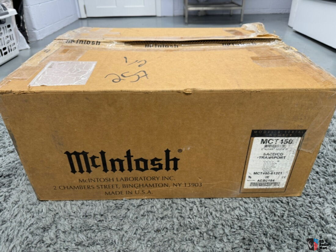 Mcintosh MCT-450 CD Transport - Awesome Player!!! Photo #5229709 - US ...