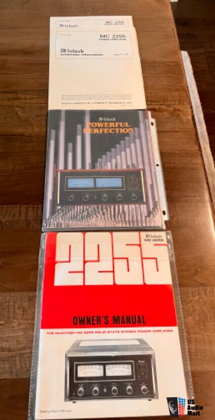 McIntosh MC 2255 Classic Stereo Amplifier - Mint Vintage!