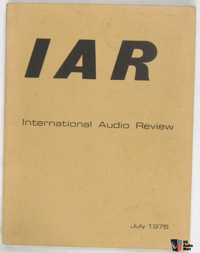 International Audio Review - Lot: Issues 1 & 2, 3, 4, 5, and Hotlines ...