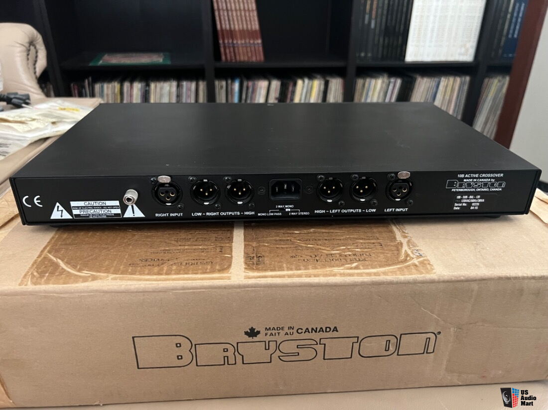 Bryston 10B Sub Crossover