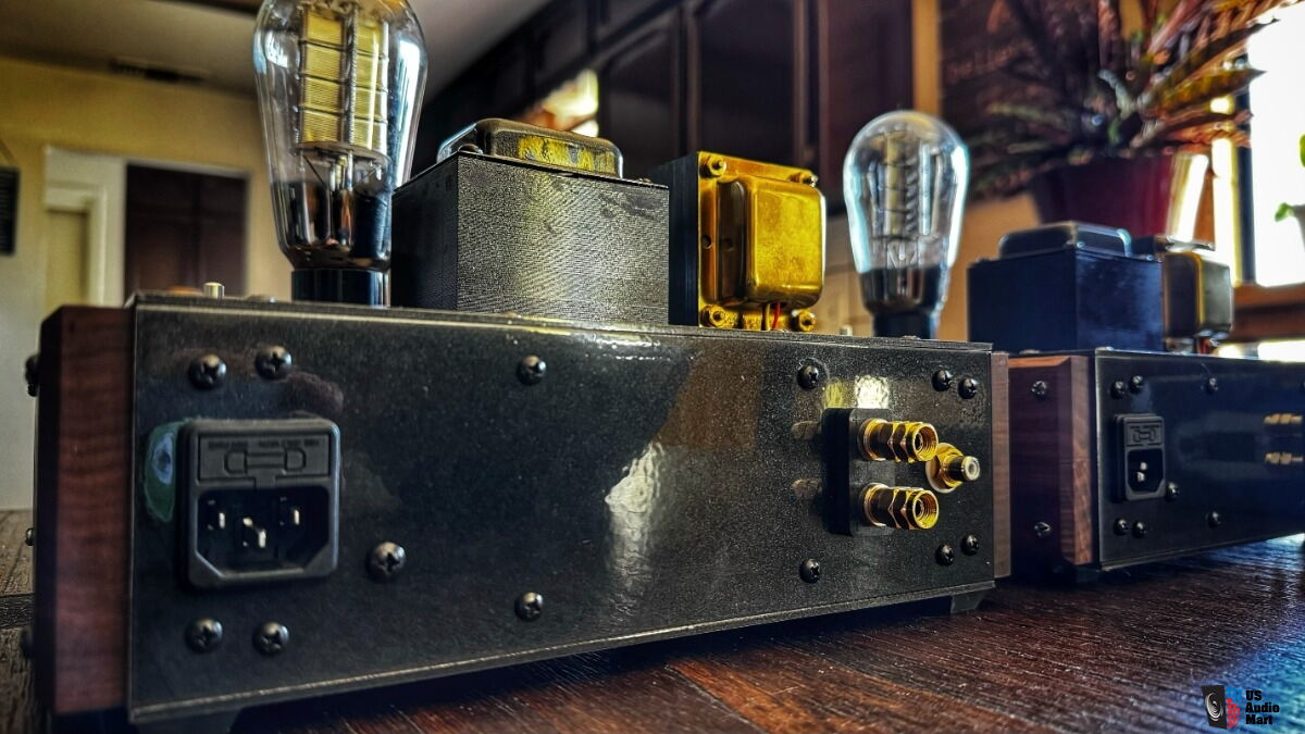 300b monoblocks with rare MQ cobalt output iron