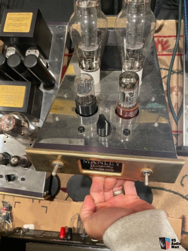 Manley Labs "Retro" SE/PP 300B monoblocks with extra tubes and owner's ...