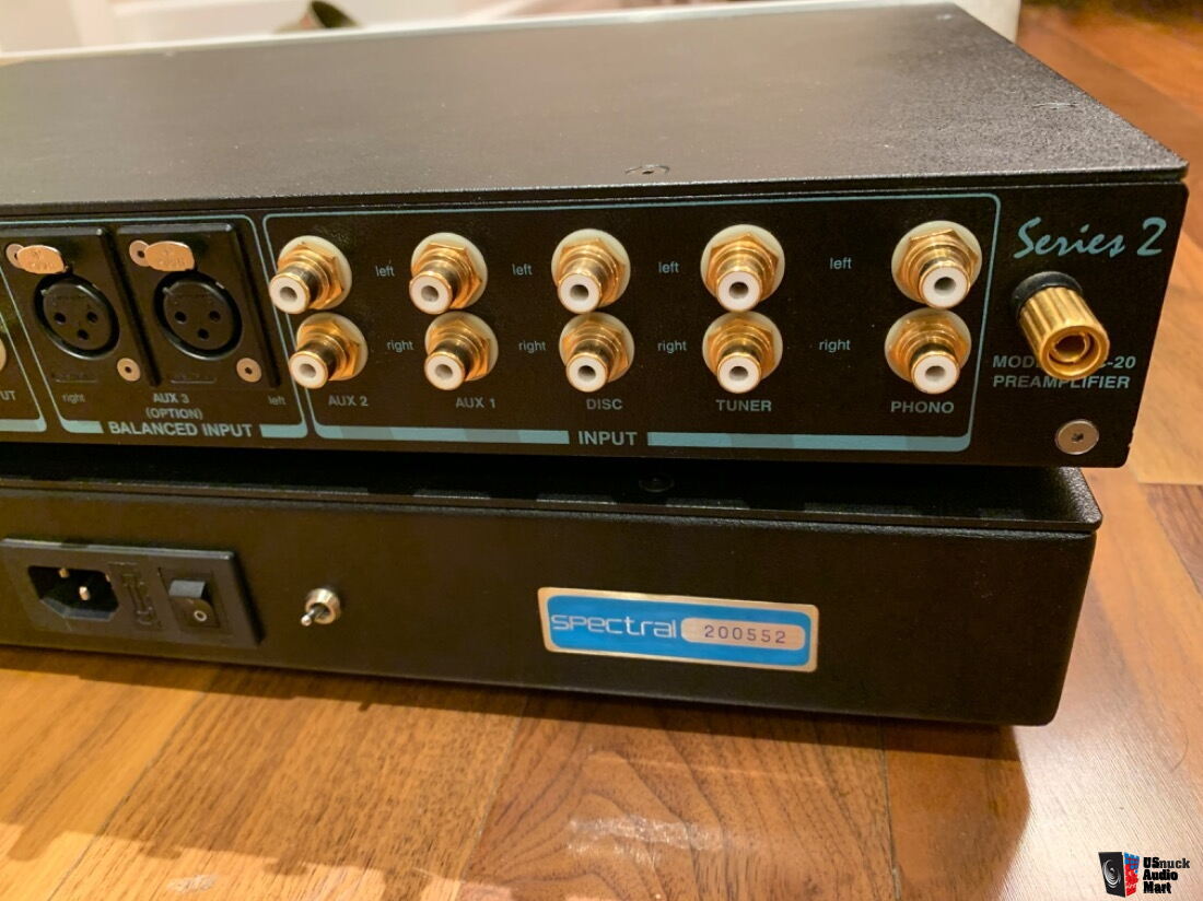 Spectral DMC-20 S2 with phono stage