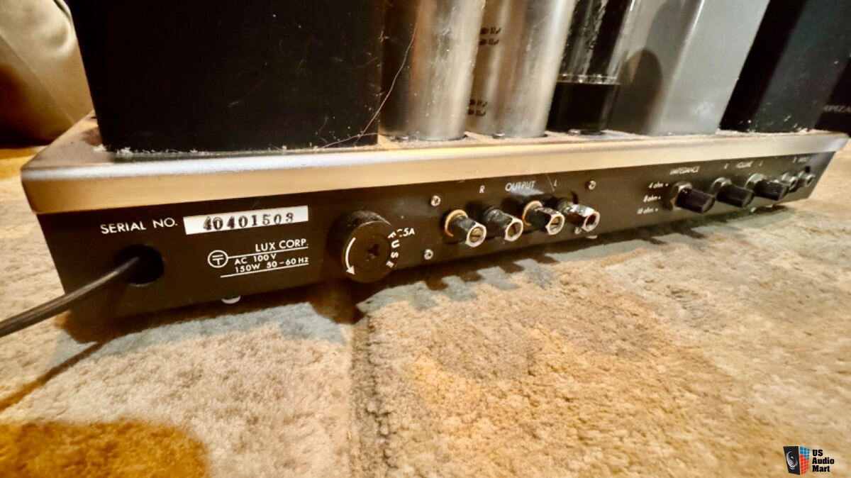 From Japan 45PP stereo tube amp with Luxman