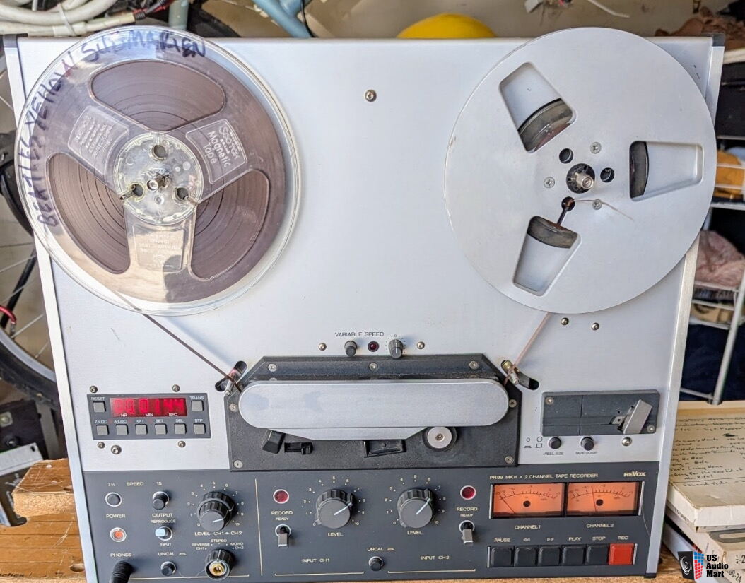 Revox PR-99 mk III 1/2 track reel to reel. Plug in and play For Sale ...