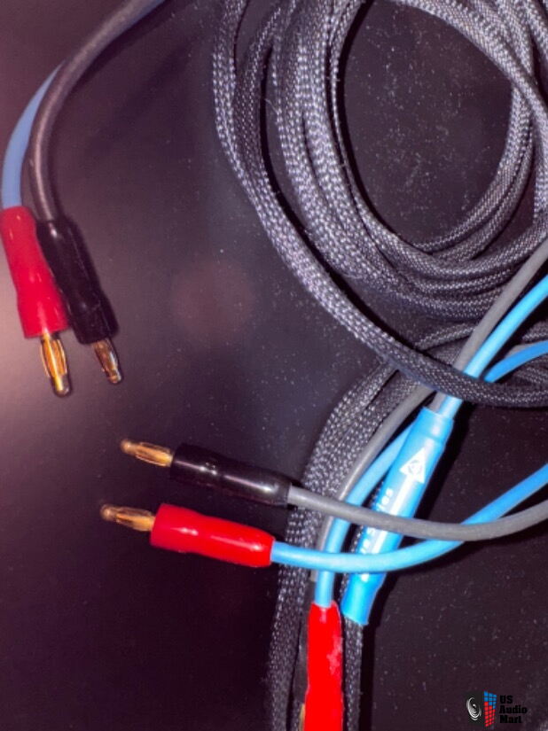 WyWires Blue Speaker Cable - pair - 9ft