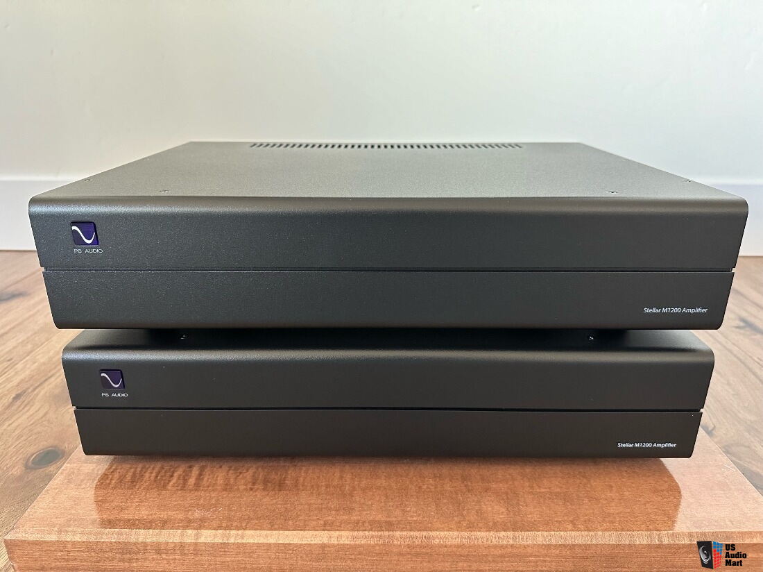 PS Audio Stellar M1200 hybrid tube/class D monoblocks. Stereophile ...