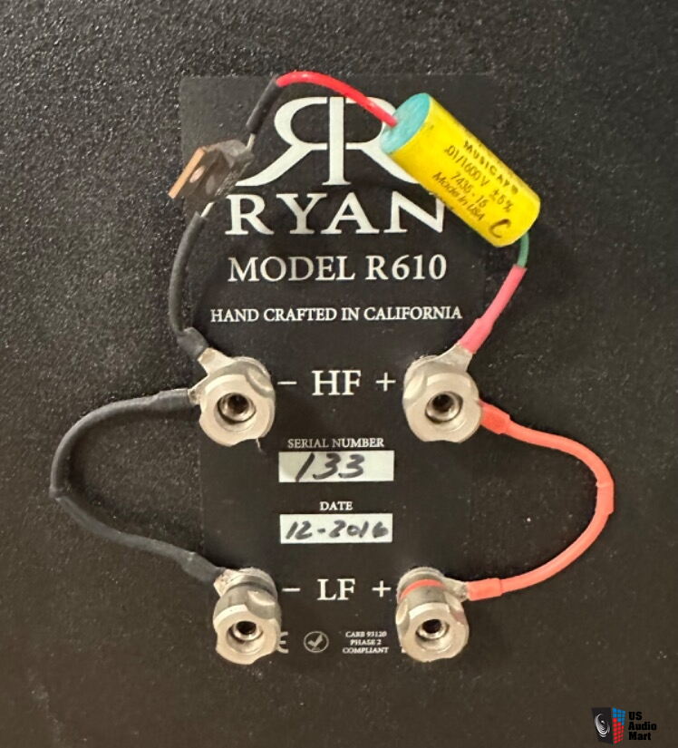 Ryan Speakers R610 New Old Stock (NOS) Photo #5246255 - US Audio Mart