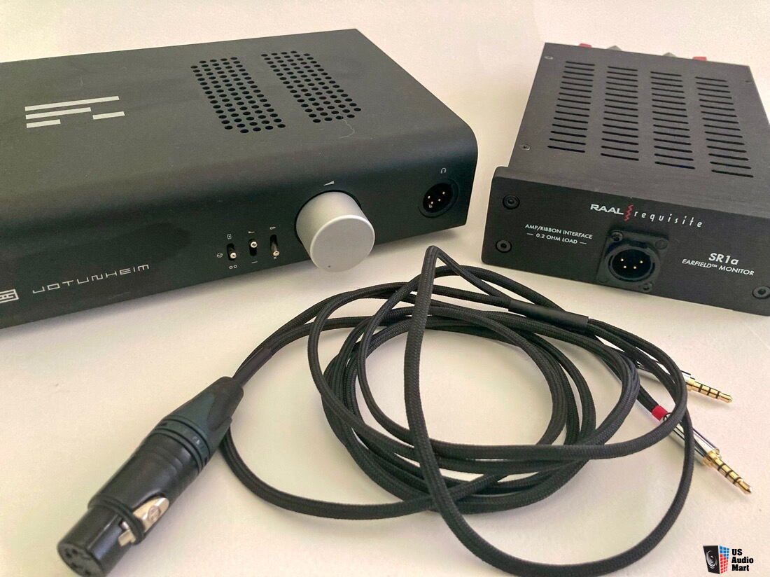 Raal SR1a Headphones + Schiit Audio Jotunheim R Amp Photo #5247705 - US ...