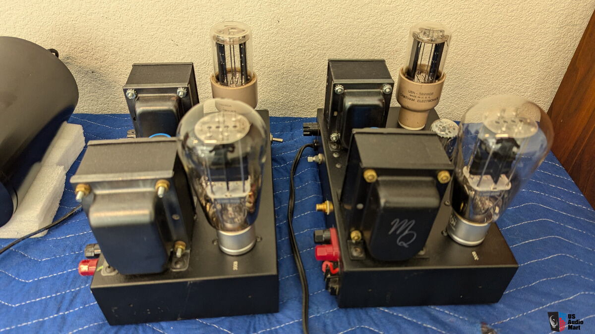 Wright Sound Company 300b Mono 8 monoblocks with premium LinLain Elite ...