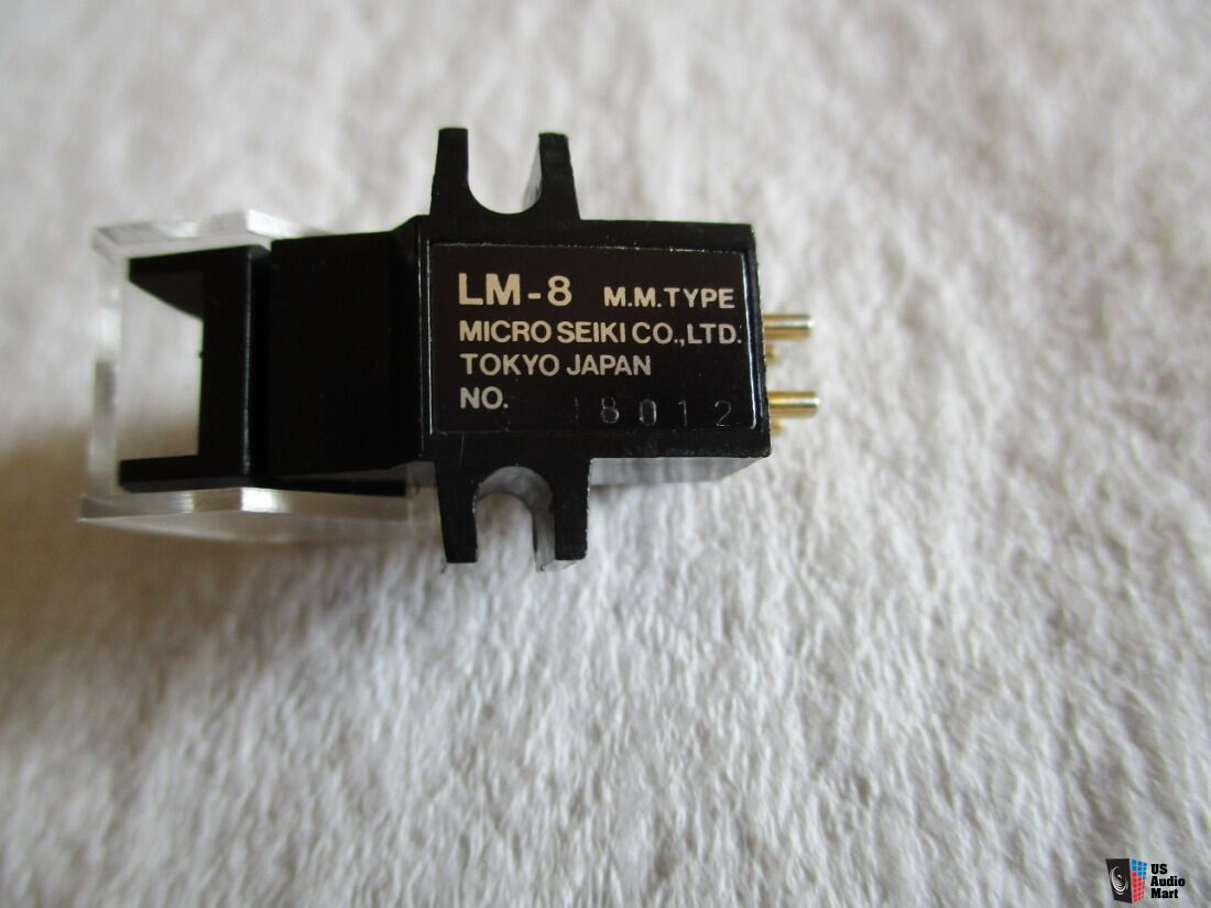 Micro Seiki Micro LM-8 MM cartridge with original stylus, ligthtly used ...