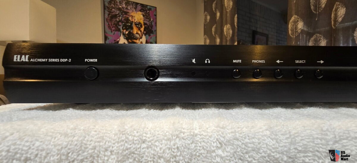 ELAC DDP-2 PRE/DAC/Streamer. Remote, free WW power cord, Free shipping ...